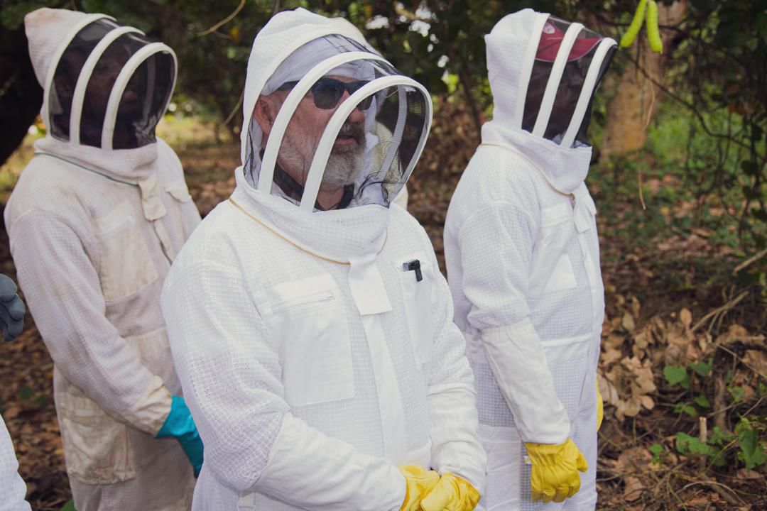 WAFROEX–FUNAAB Beekeeping Training 2.0: VC Leads Trainees Through ...
